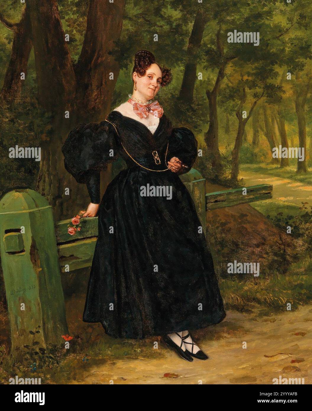 Michel Martin Drolling - The Rendevouz (1833 Stock Photo - Alamy