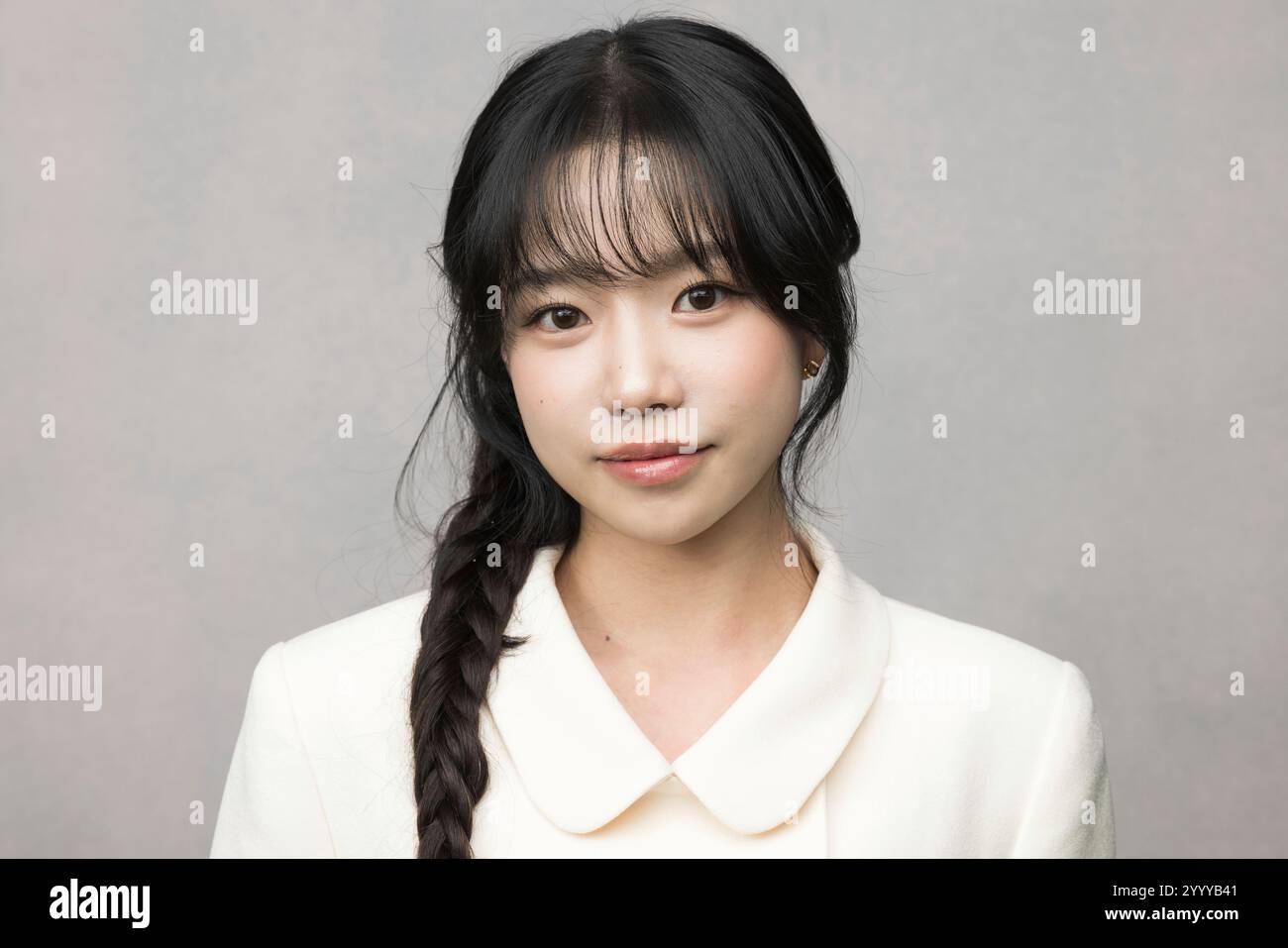 Jo Yu-ri poses for a portrait to promote the second season of "Squid Game" on Wednesday, Dec. 11 ...