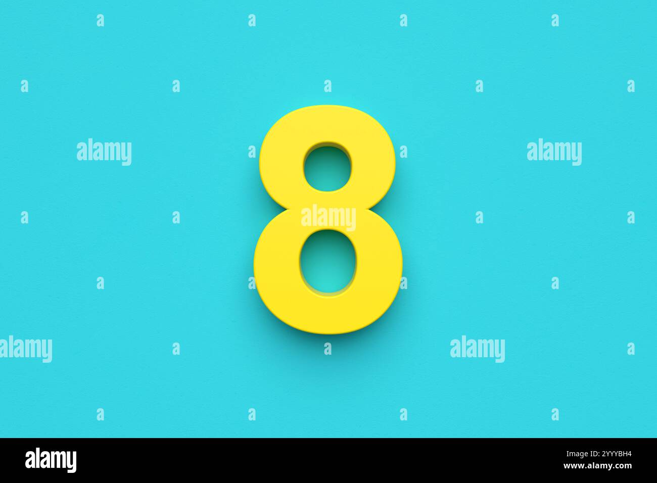 Number eight icon sign hi-res stock photography and images - Alamy