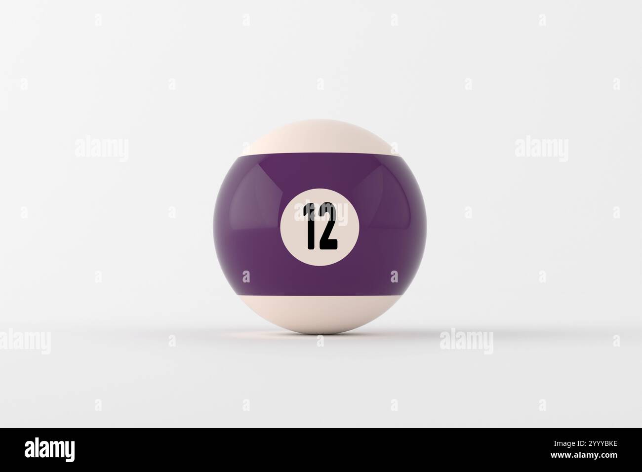 3d number 12 hi-res stock photography and images - Alamy
