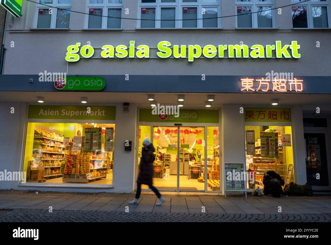 go asia Supermarkt - gesehen am 20.12.2024 in Hildesheim *** go asia ...