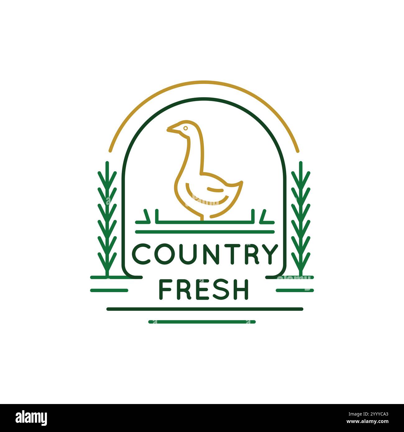 Field goose Stock Vector Images - Alamy