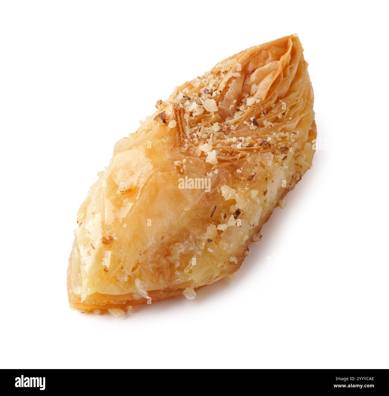 Delicious and flaky pastry dessert made with layers of dough and nuts ...