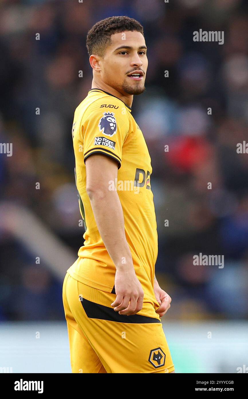 Wolverhampton, UK. 22nd Dec, 2024. João Gomes of Wolves during the ...