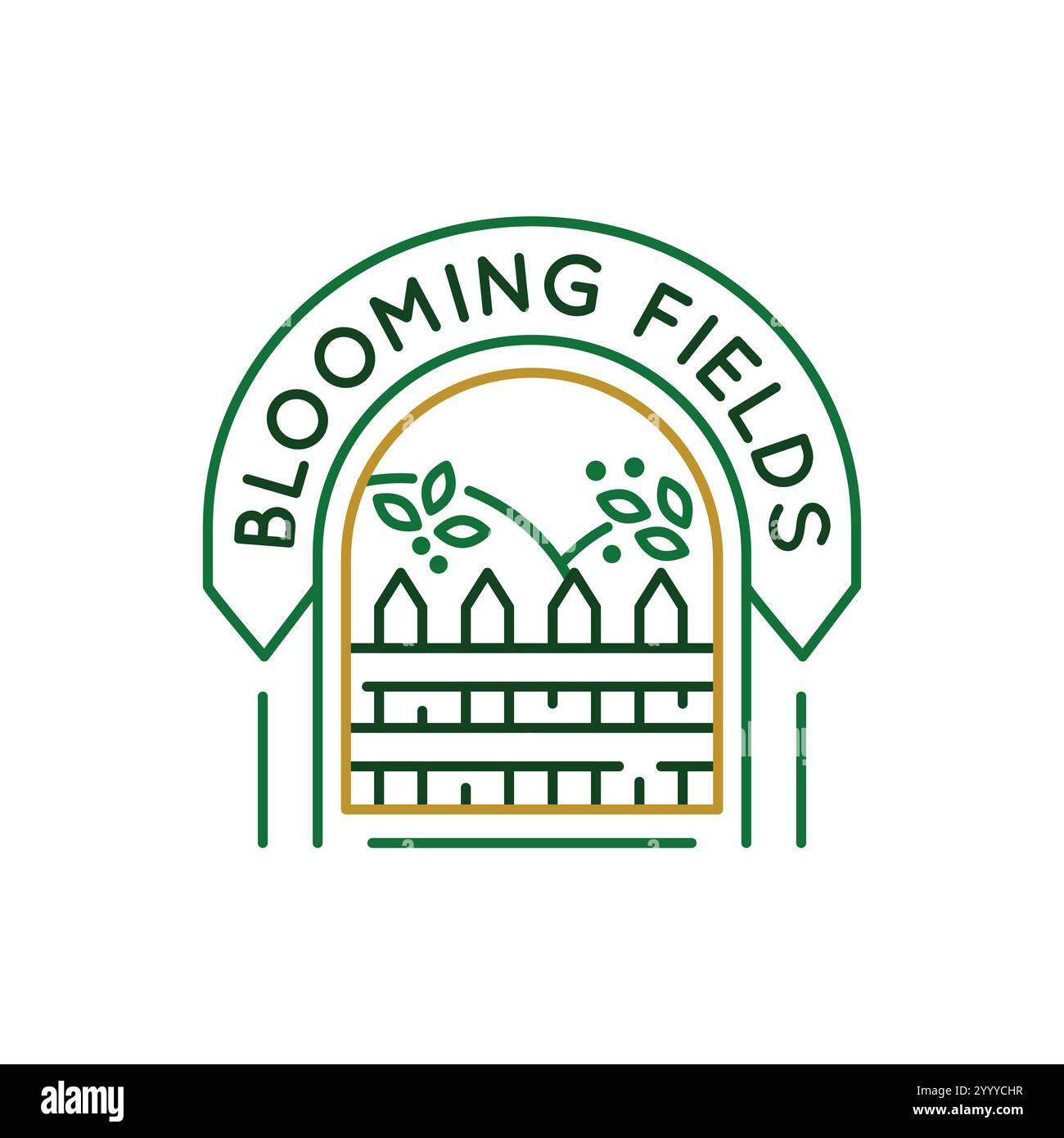 Fields building Cut Out Stock Images & Pictures - Alamy