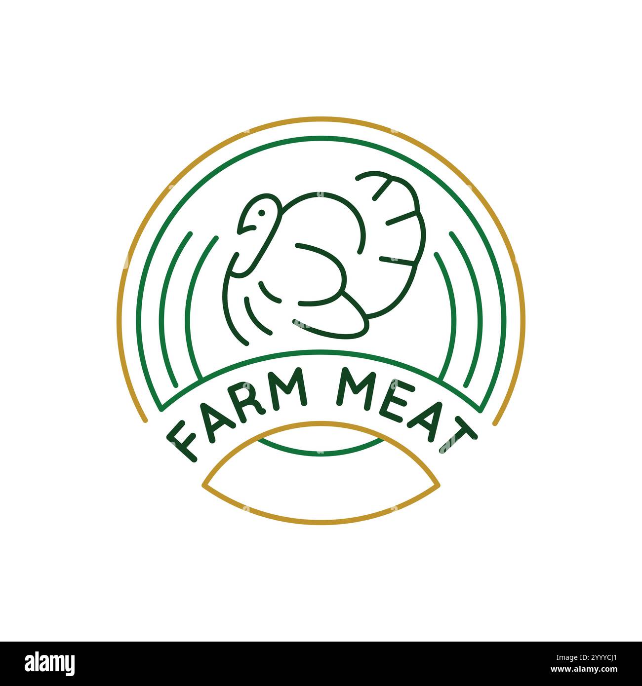 Commercial meat farm Stock Vector Images - Alamy