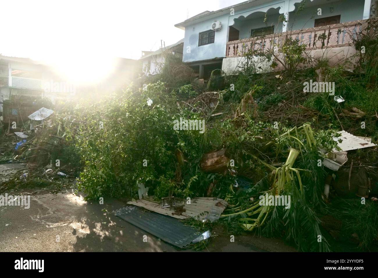 chido Storm mayotte island indian ocean Stock Photo - Alamy