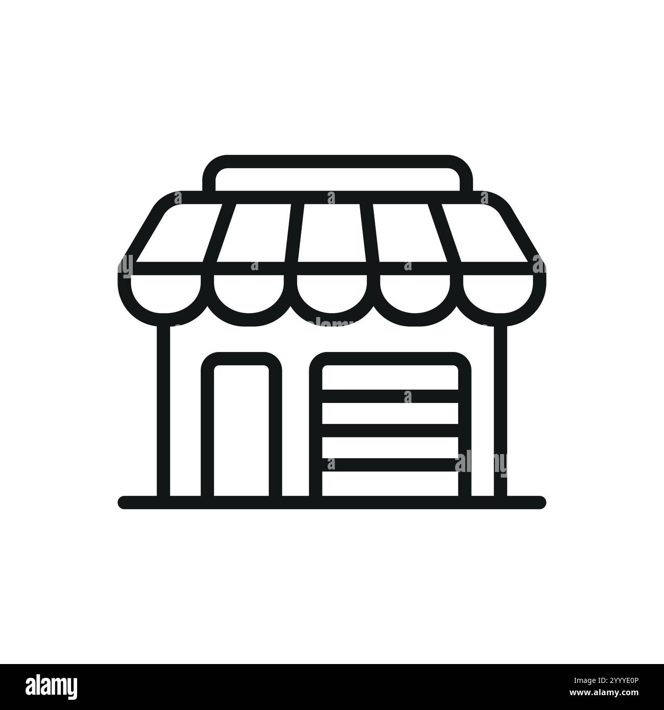 Store icon features a clean and inviting design, perfect for ...