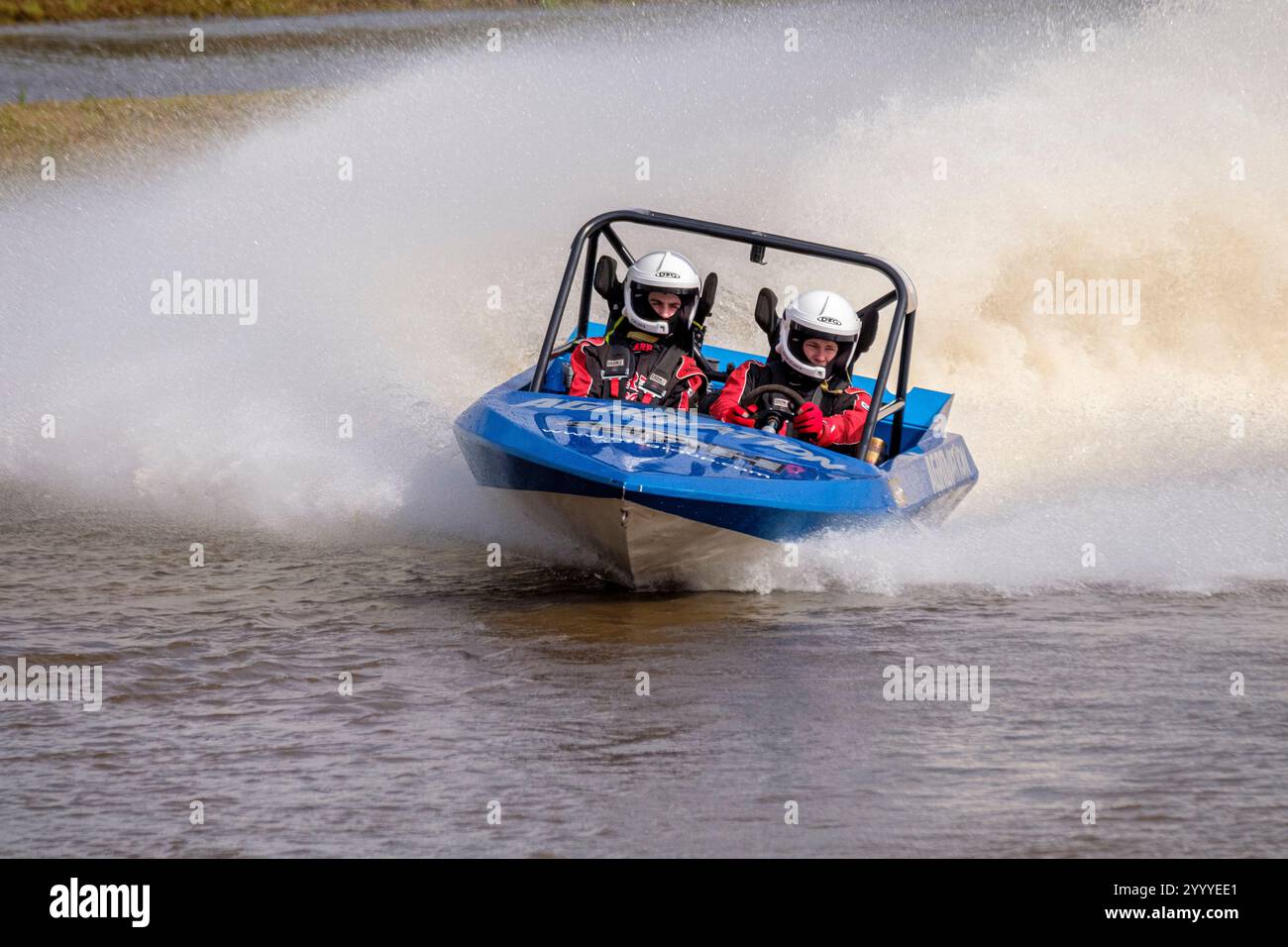 Round 1 qualifying of the "2022 Australian V8 Superboat Championship ...