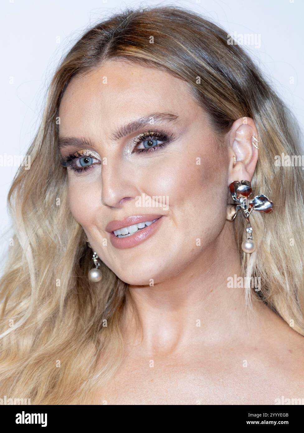 7 Dec 2024, London, England, UK - Perrie Edwards attending Capital's ...
