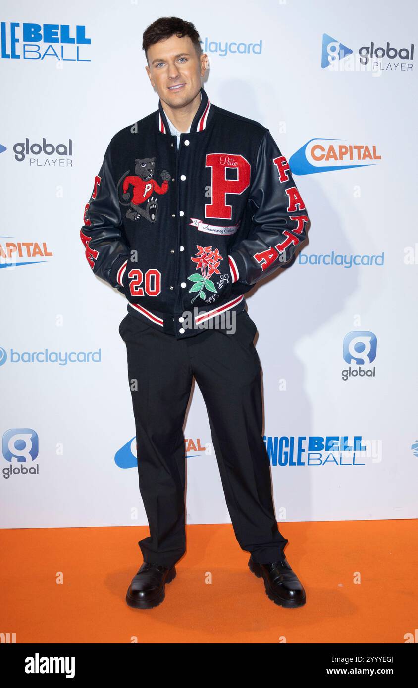 7 Dec 2024, London, England, UK - Jimmy Hill attending Capital's Jingle ...