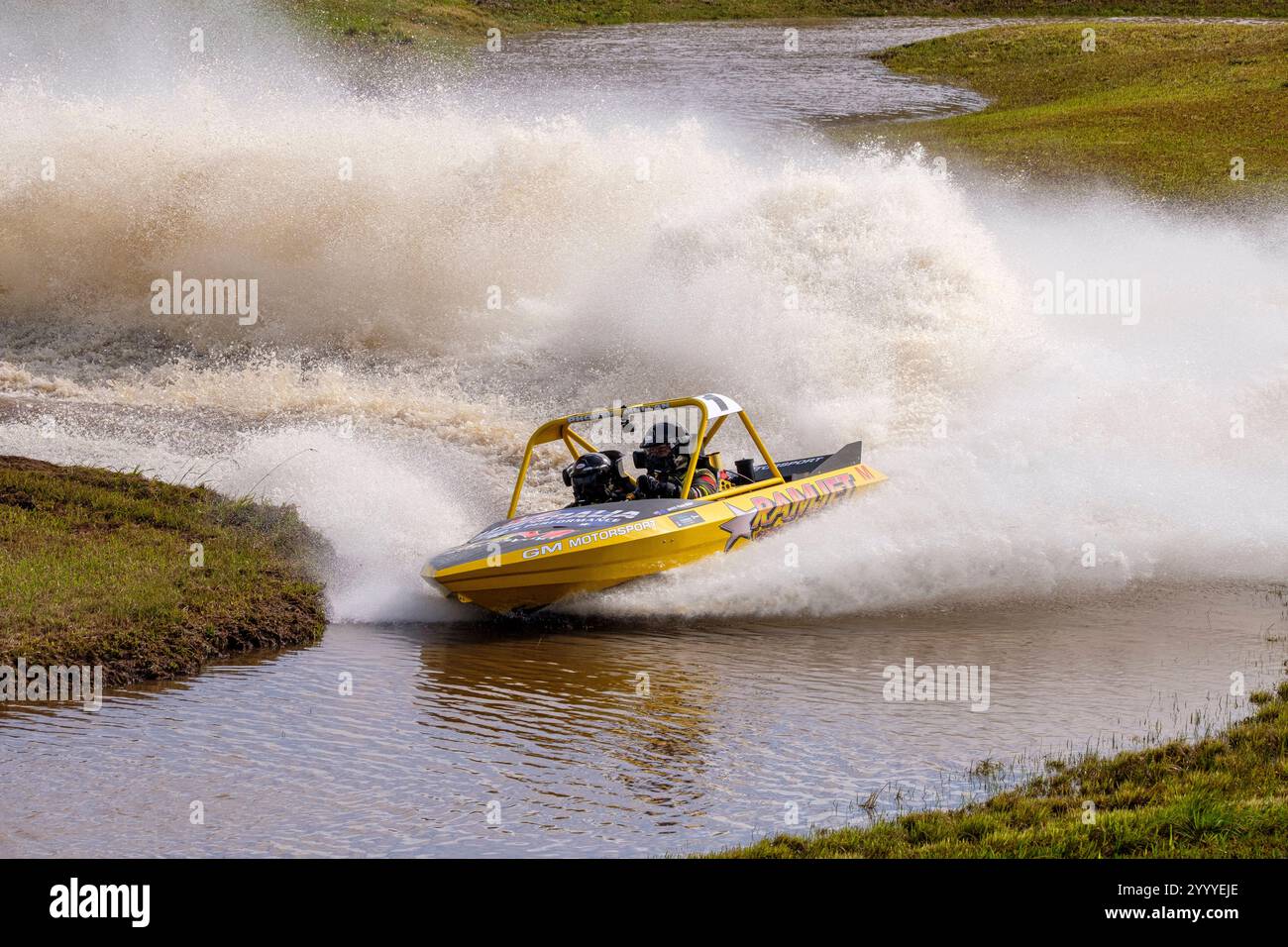 Round 1 qualifying of the "2022 Australian V8 Superboat Championship ...