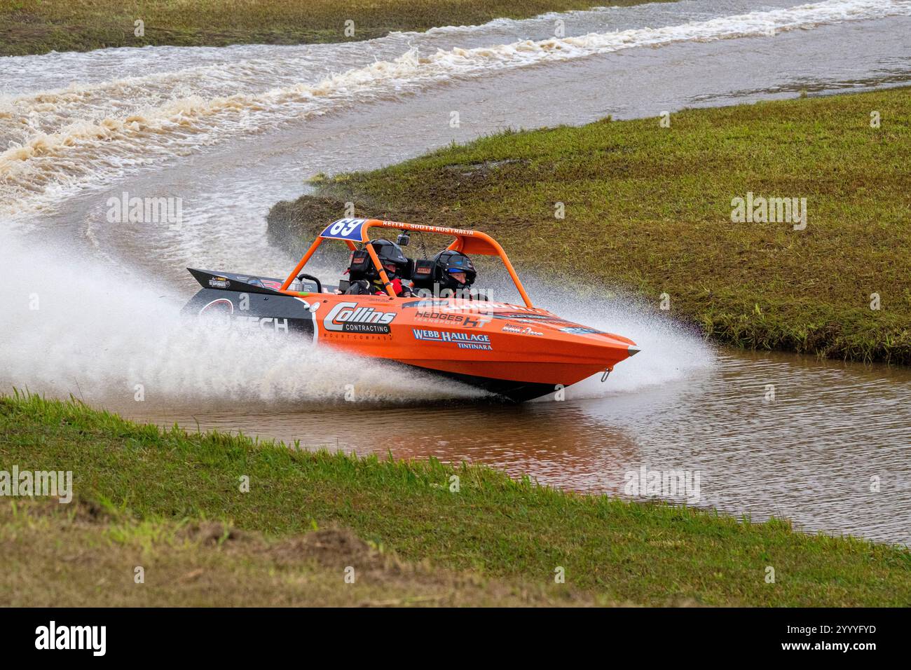 Round 1 qualifying of the "2022 Australian V8 Superboat Championship ...