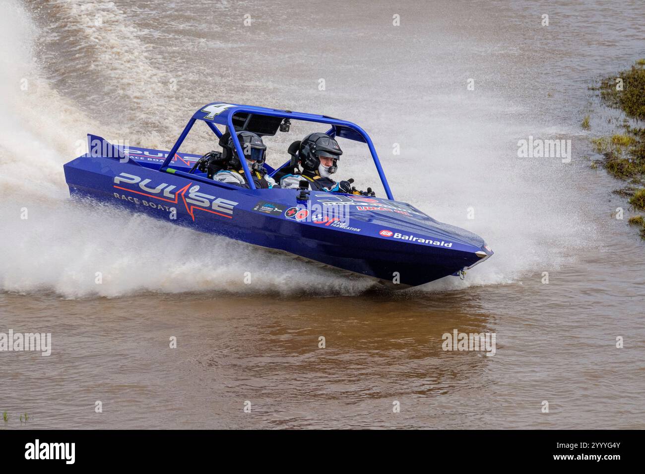 Round 1 qualifying of the "2022 Australian V8 Superboat Championship ...