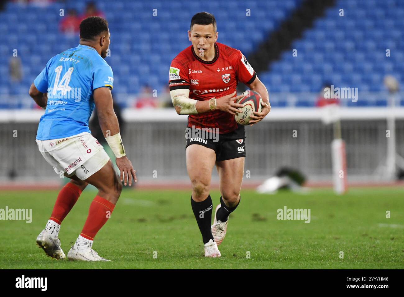 Kanagawa, Japan. 22nd Dec, 2024. Yusuke Kajimura (Eagles) Rugby : 2024 ...