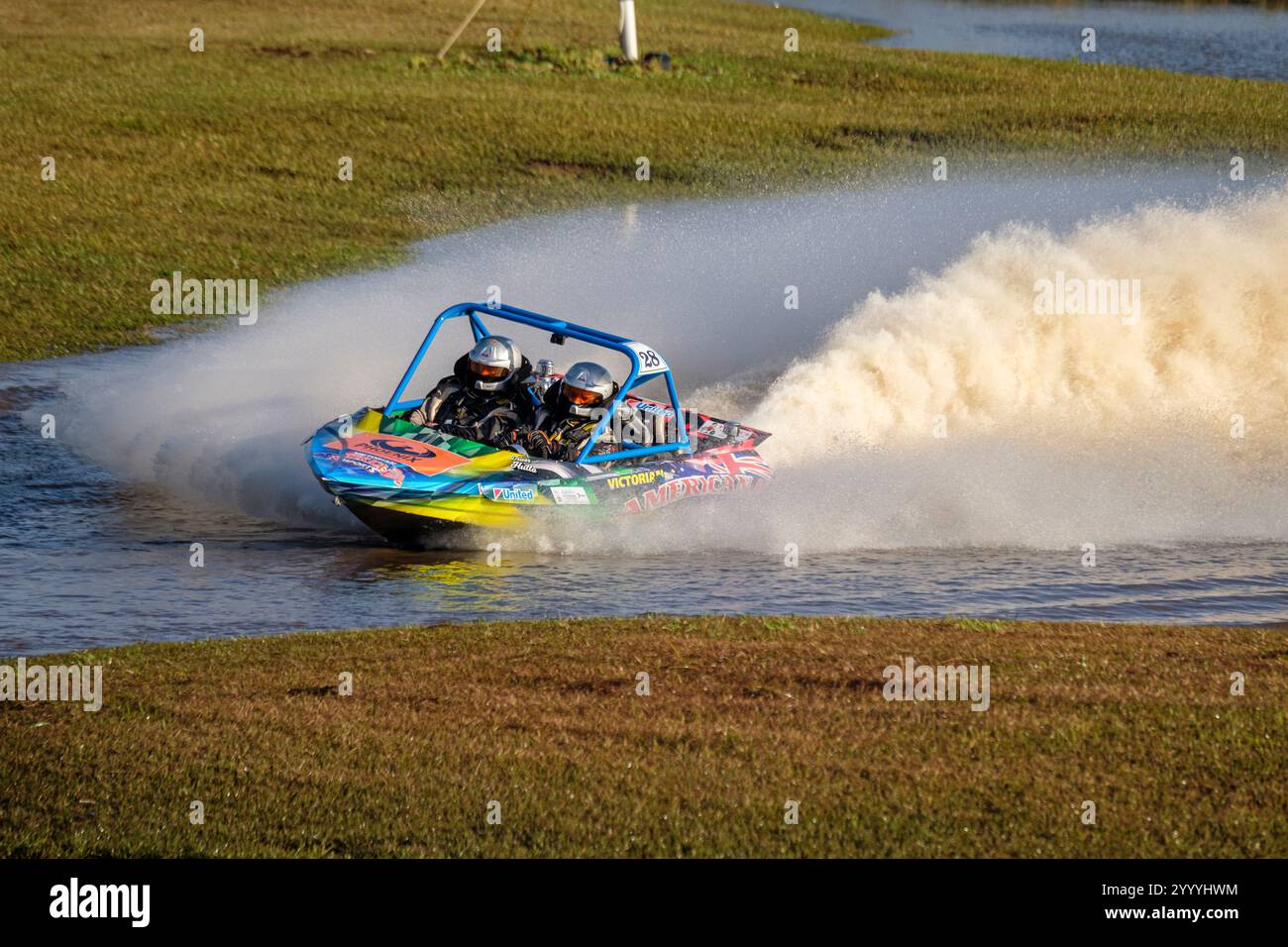 Round 1 qualifying of the "2022 Australian V8 Superboat Championship ...