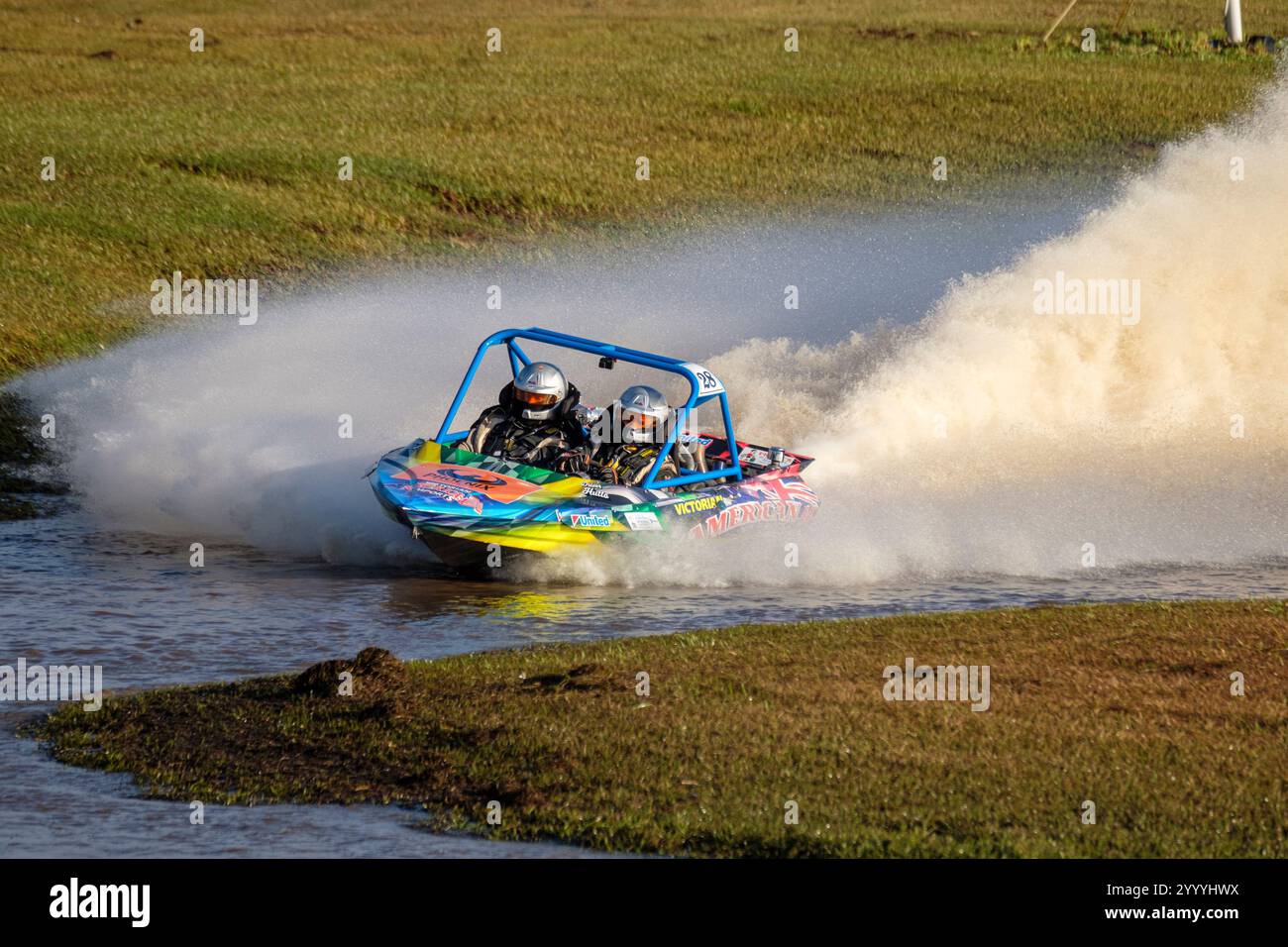 Round 1 qualifying of the "2022 Australian V8 Superboat Championship ...