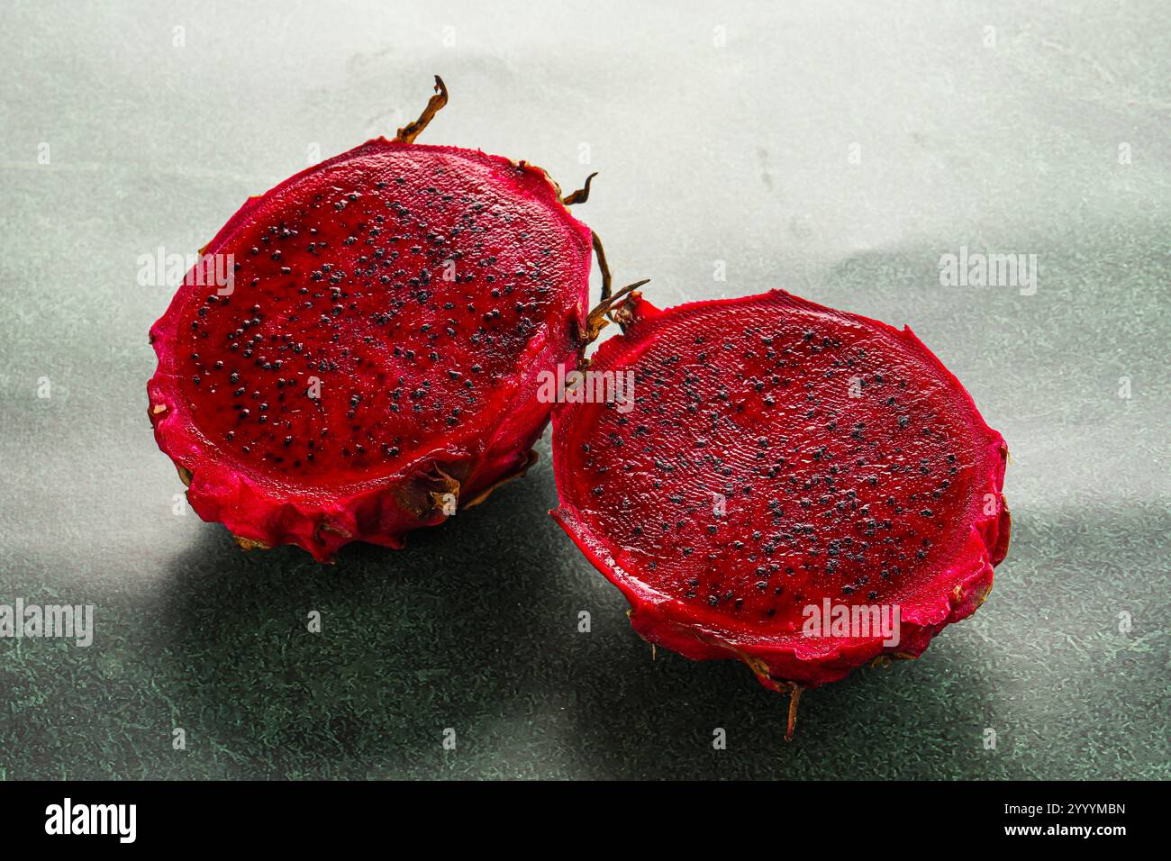 Raw sweet red dragon fruit - pitahaya Stock Photo - Alamy