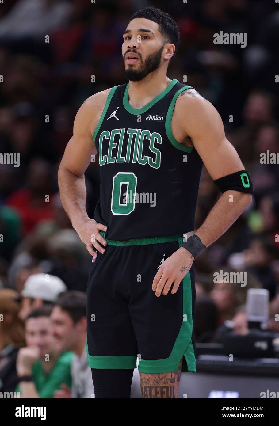 CHICAGO, IL - DECEMBER 21: Jayson Tatum #0 of the Boston Celtics during ...