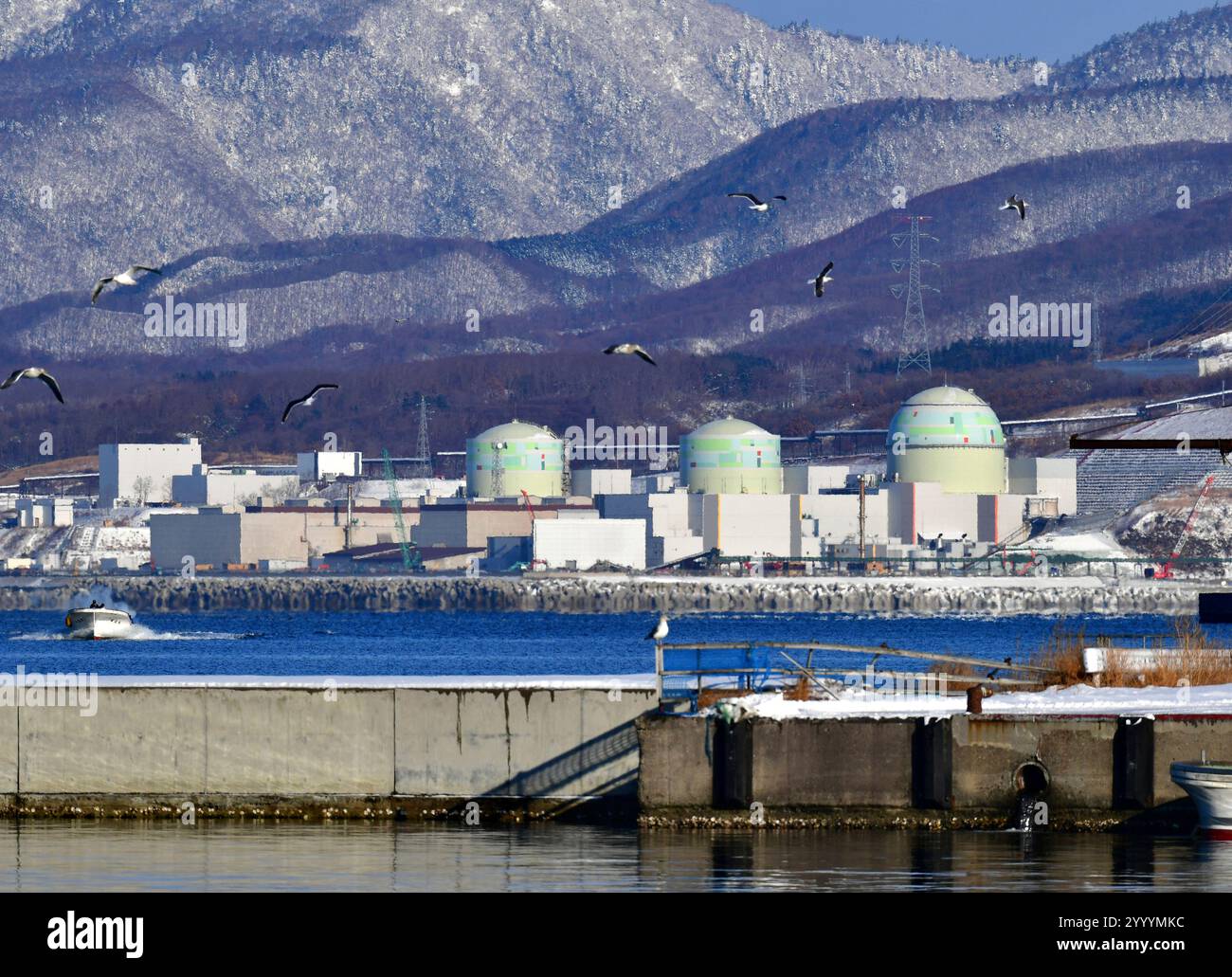 The Tomari Nuclear Power Plant, the only nuclear station in Hokkaido ...