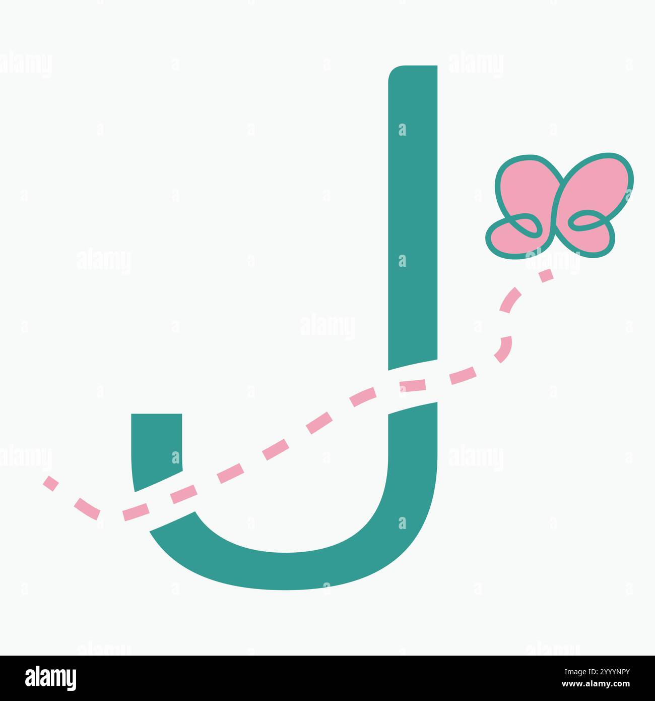 Playful letter j Stock Vector Images - Alamy