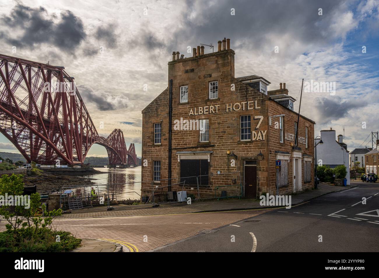North Queensferry, Fife, Scotland, UK - September 13, 2023: View at the ...