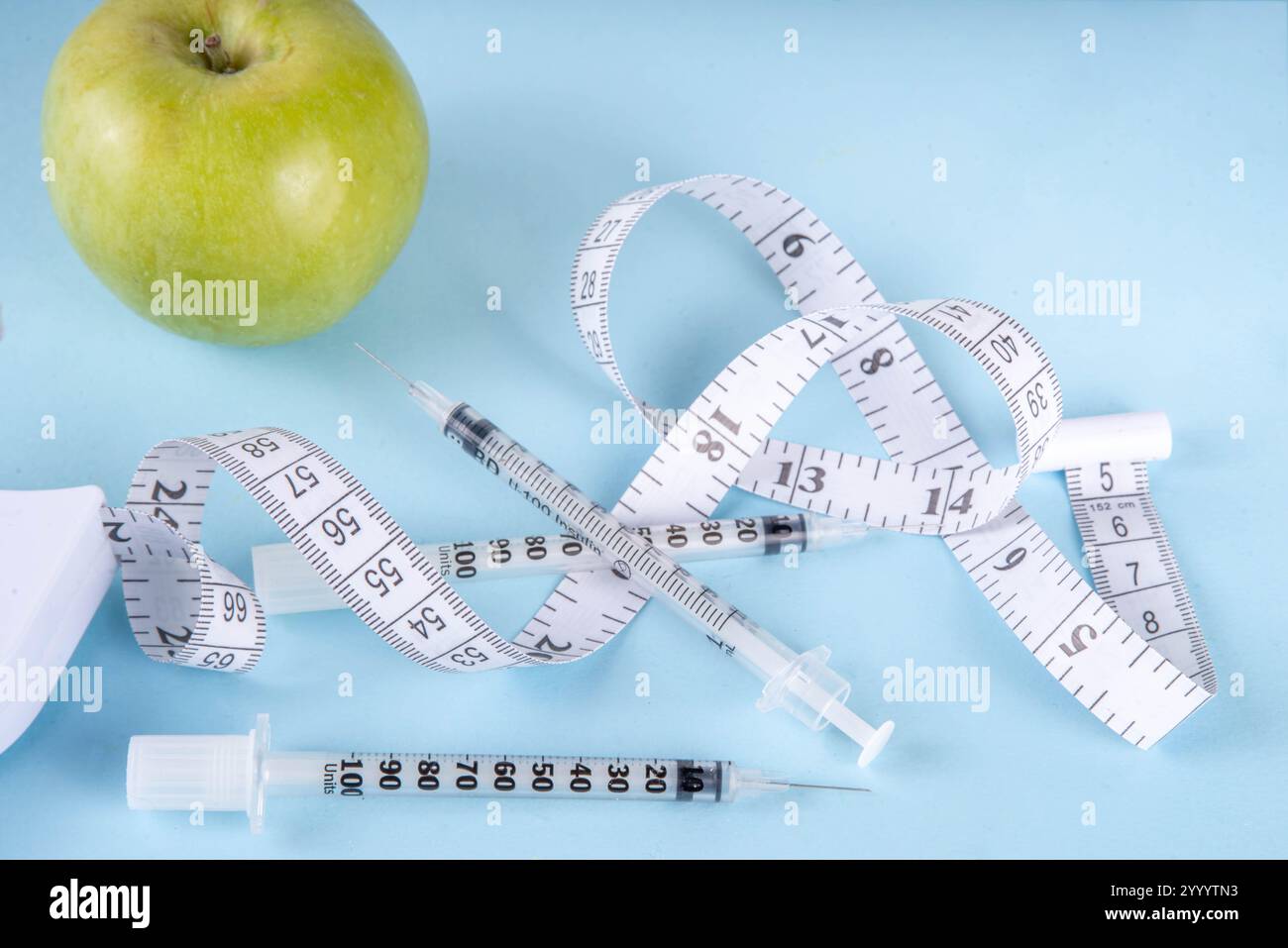 Weight loss injection. Insulin resistance, diabetes, slimming healthy ...