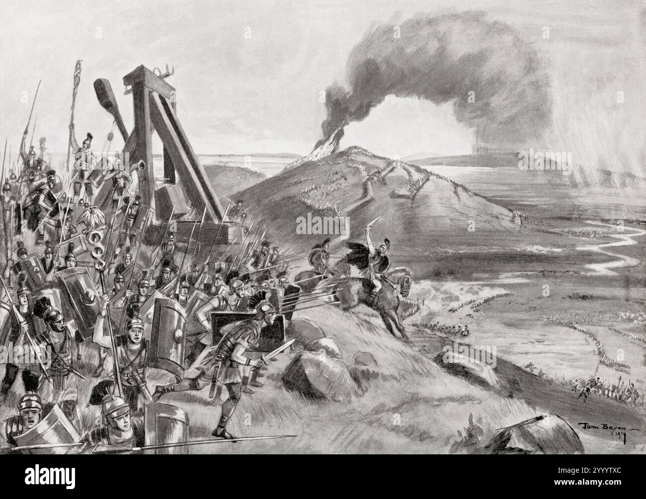 The Battle of Philippi, Macedonia, modern-day Greece, 42BC. This was ...