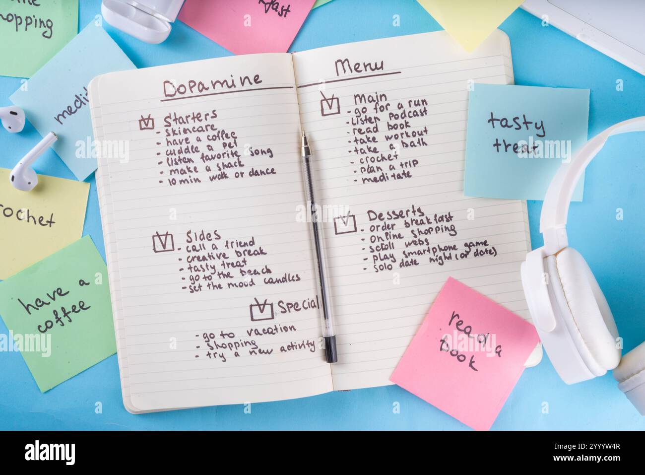 Dopamine Menu to Stimulate Your ADHD Brain, daily dose of happiness and ...