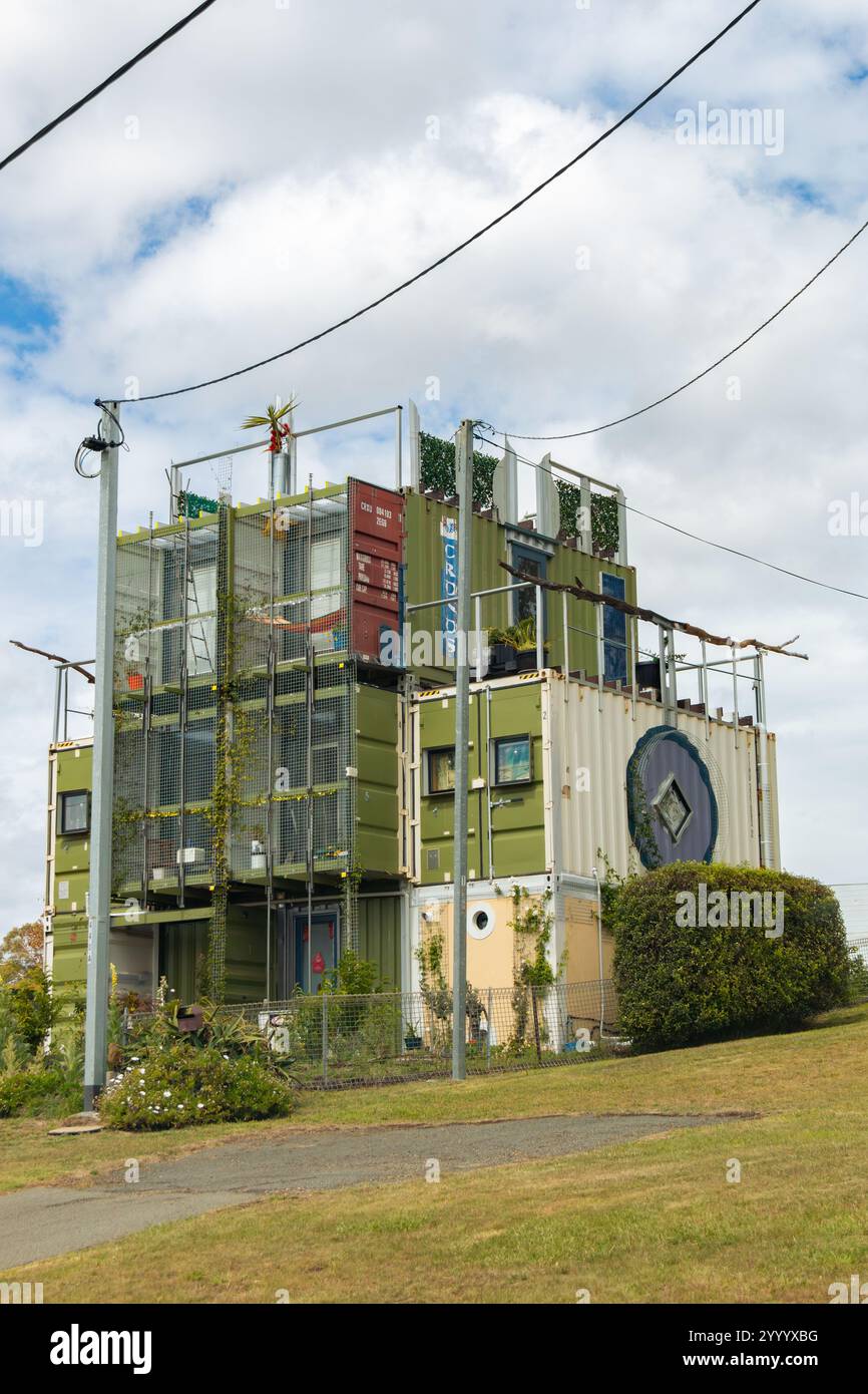 Tasmania, Australia - December 23 2024: container house in Australia ...