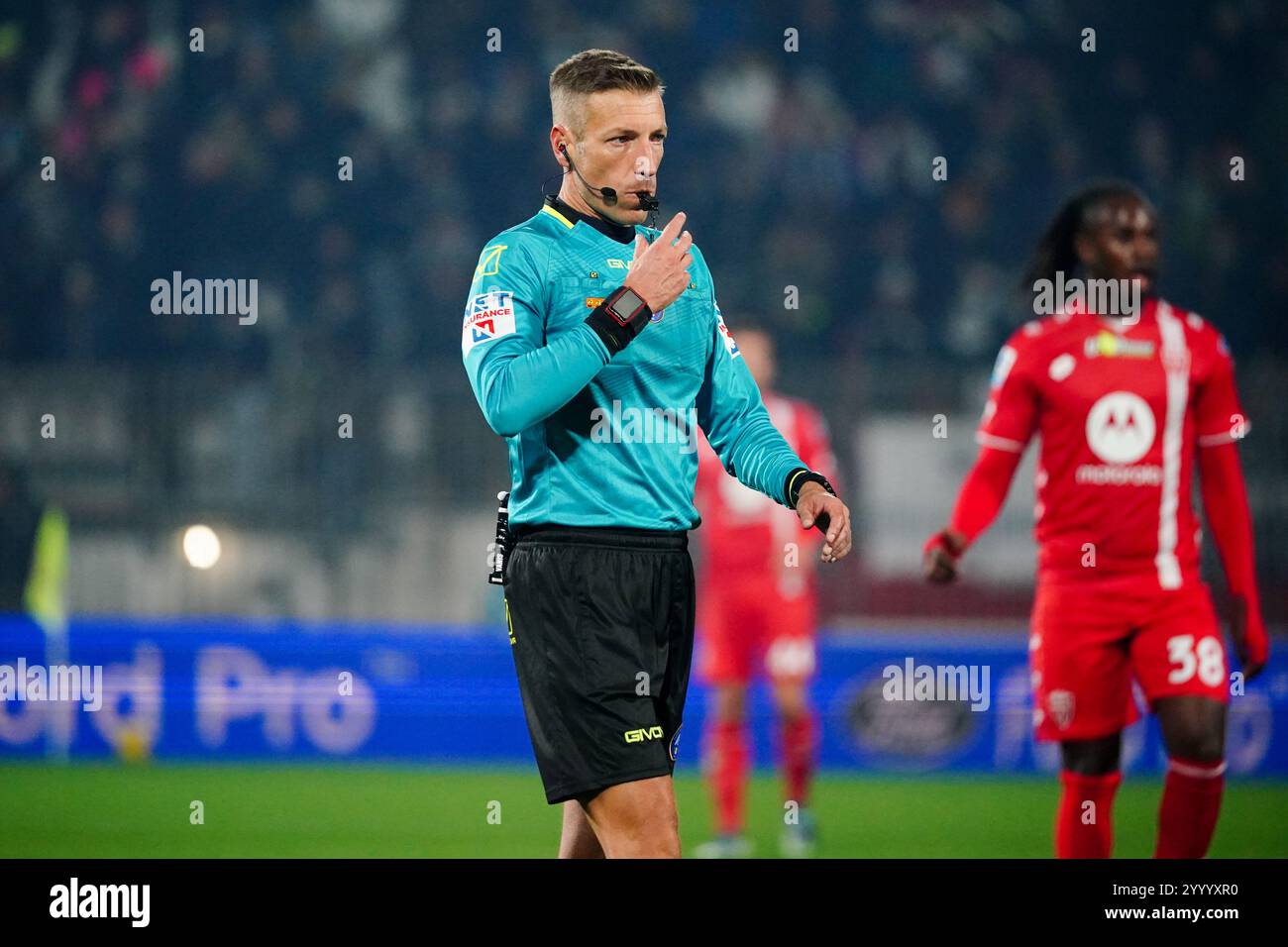 Davide Massa (Referee) during the Italian championship Serie A football ...