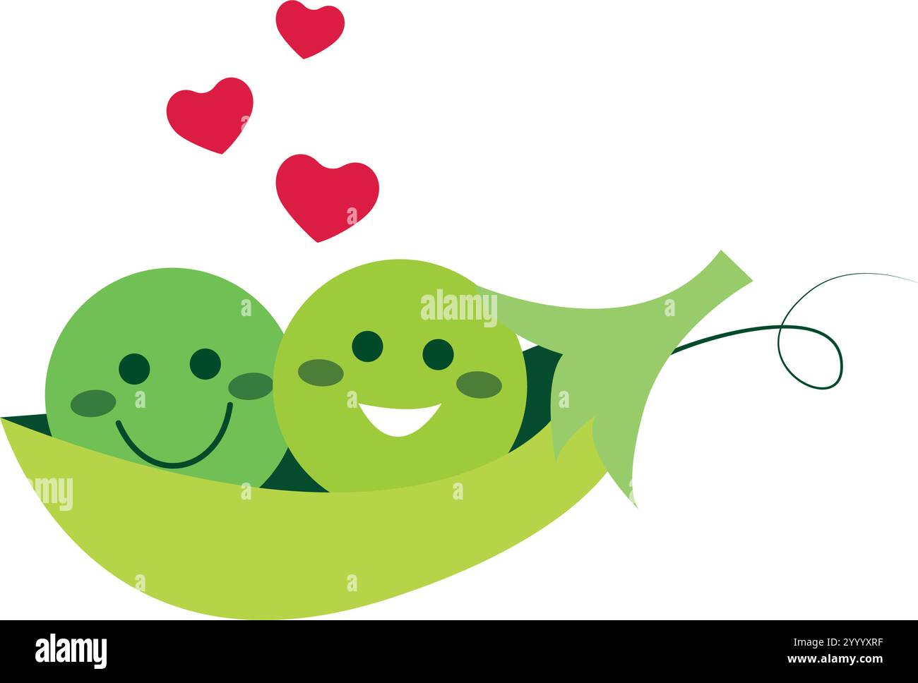 we are two peas in a pod Stock Vector Image & Art - Alamy
