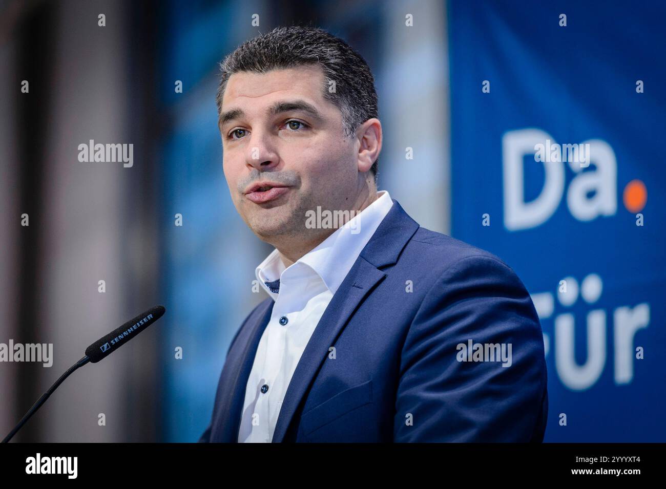 Die CDU Saar trifft sich am Samstag 21.12.2024 in der Congresshalle in ...