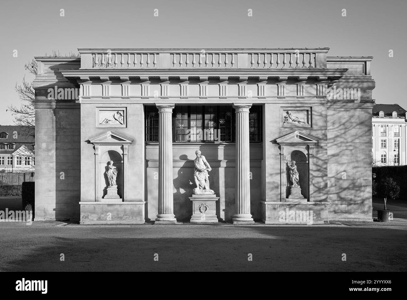The Hercules Pavilion (Herkulespavillonen), designed by C.F. Harsdorff ...