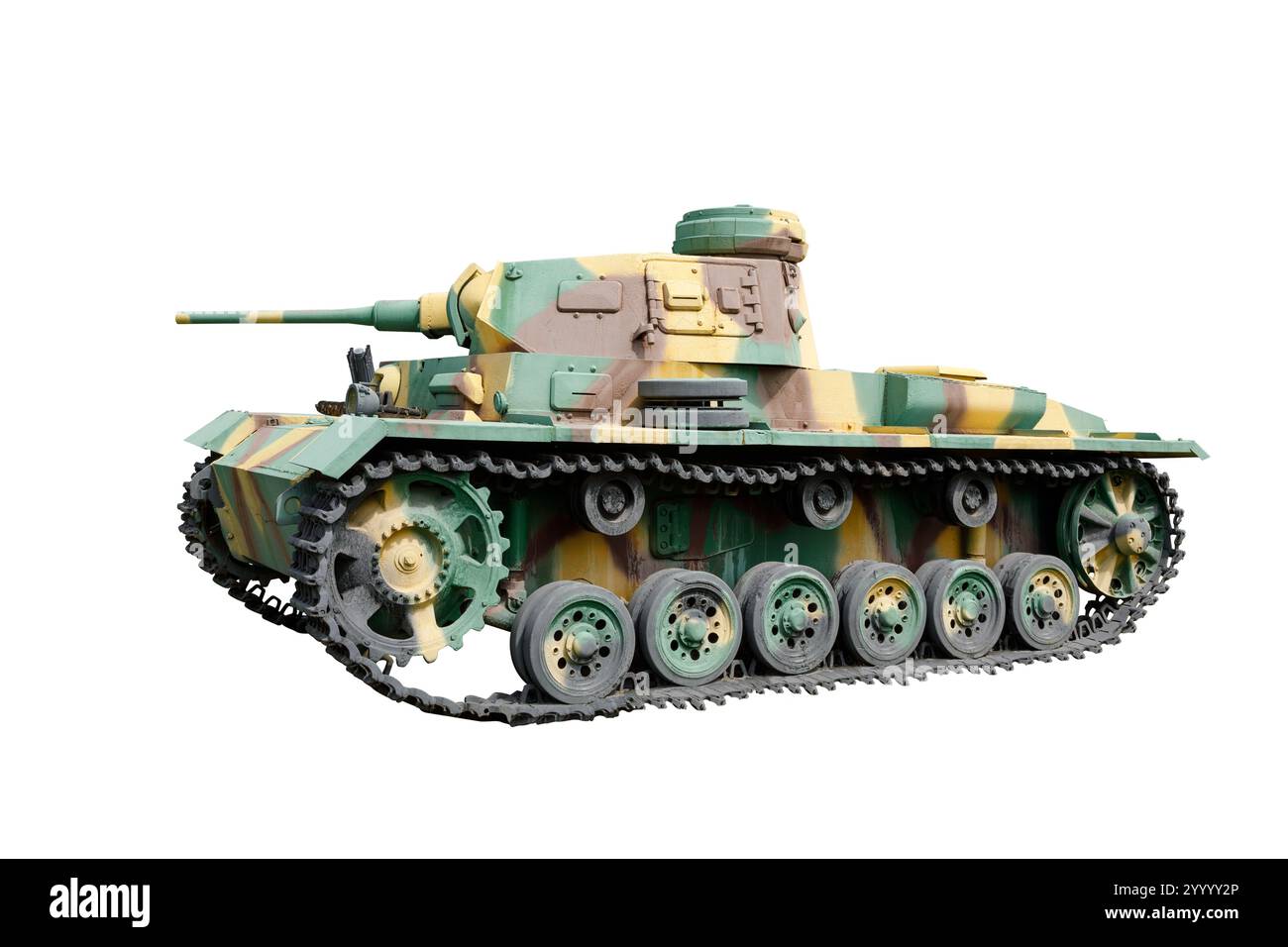 German medium tank PZ KPFW III AUSF J1, year of manufacture 1936-1943 ...