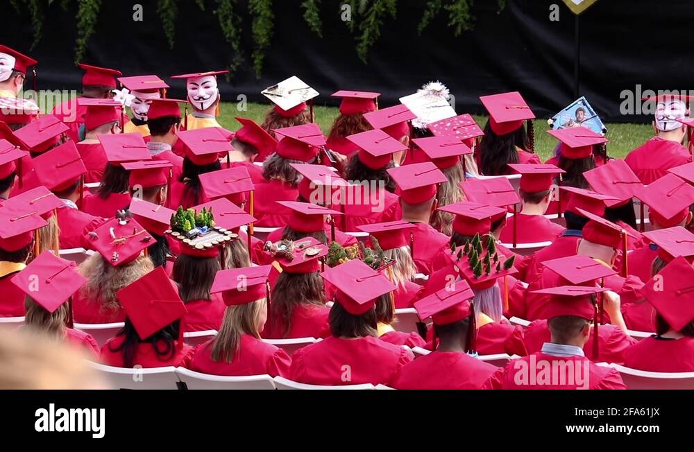 Students back view graduation Stock Videos & Footage - HD and 4K Video ...