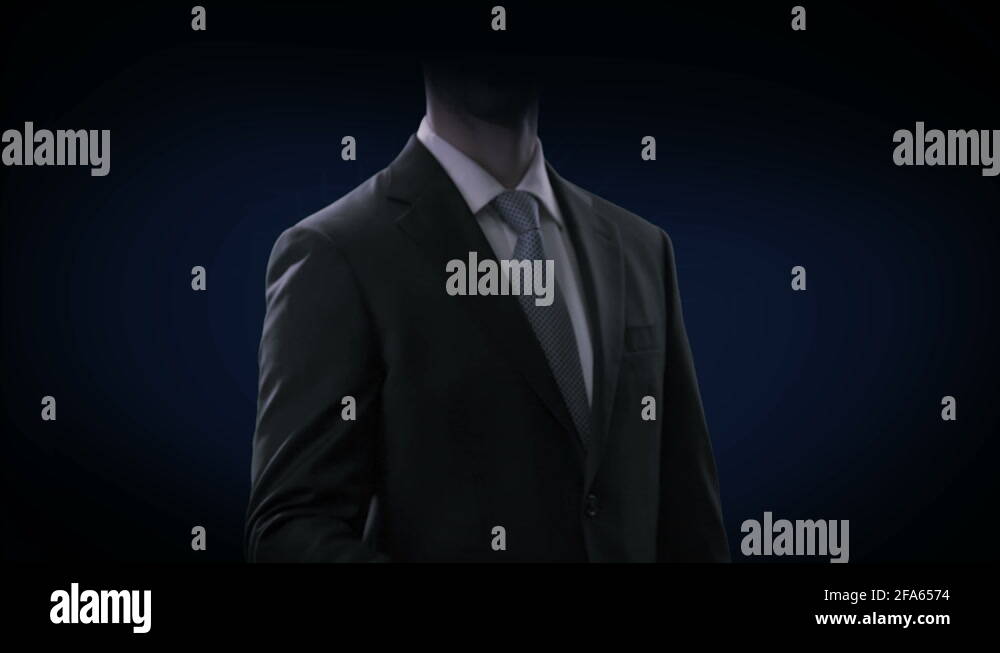 Businessman lifting tablet, body scanning lymphatic system with UI, 4k ...