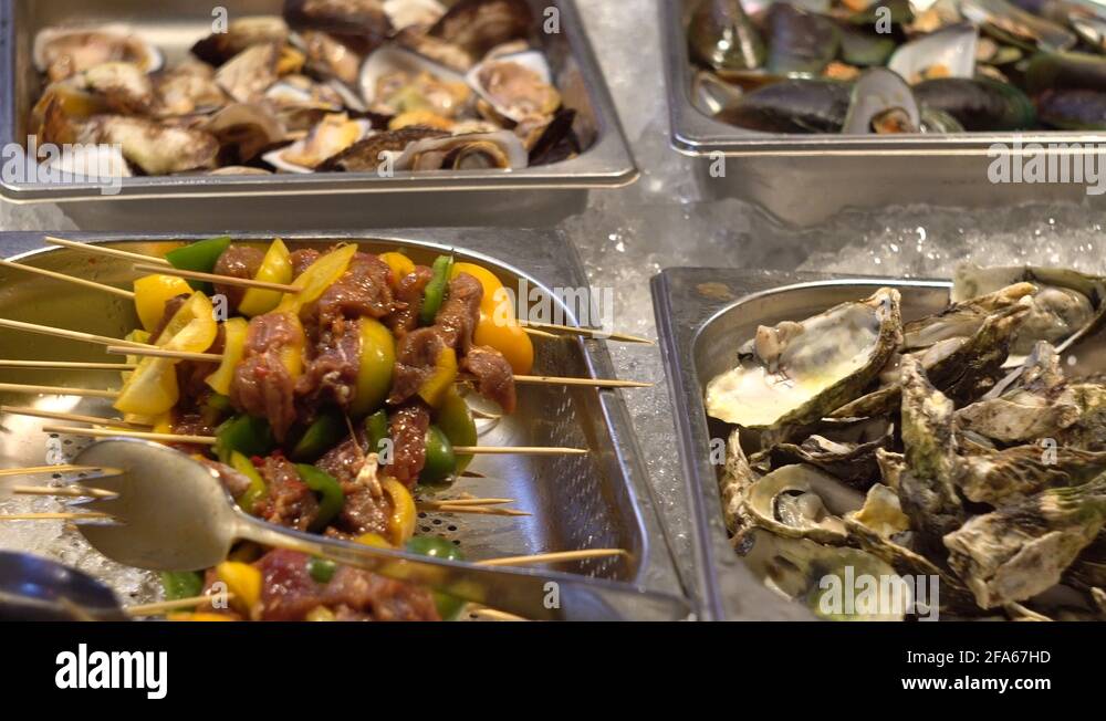 Oyster buffet Stock Videos & Footage - HD and 4K Video Clips - Alamy