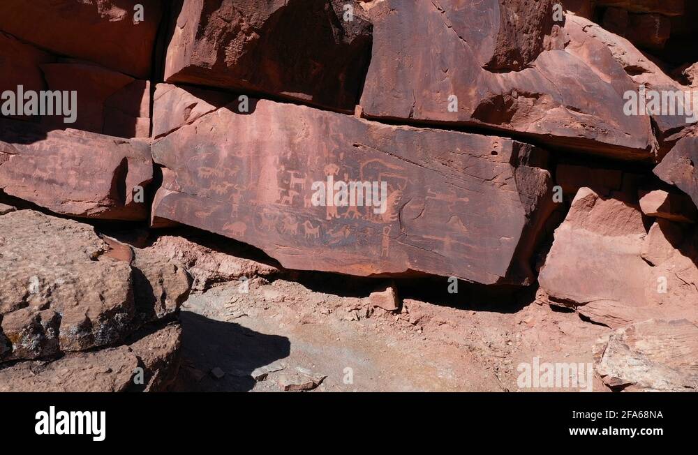 Indian petroglyphs sandstone Stock Videos & Footage - HD and 4K Video ...