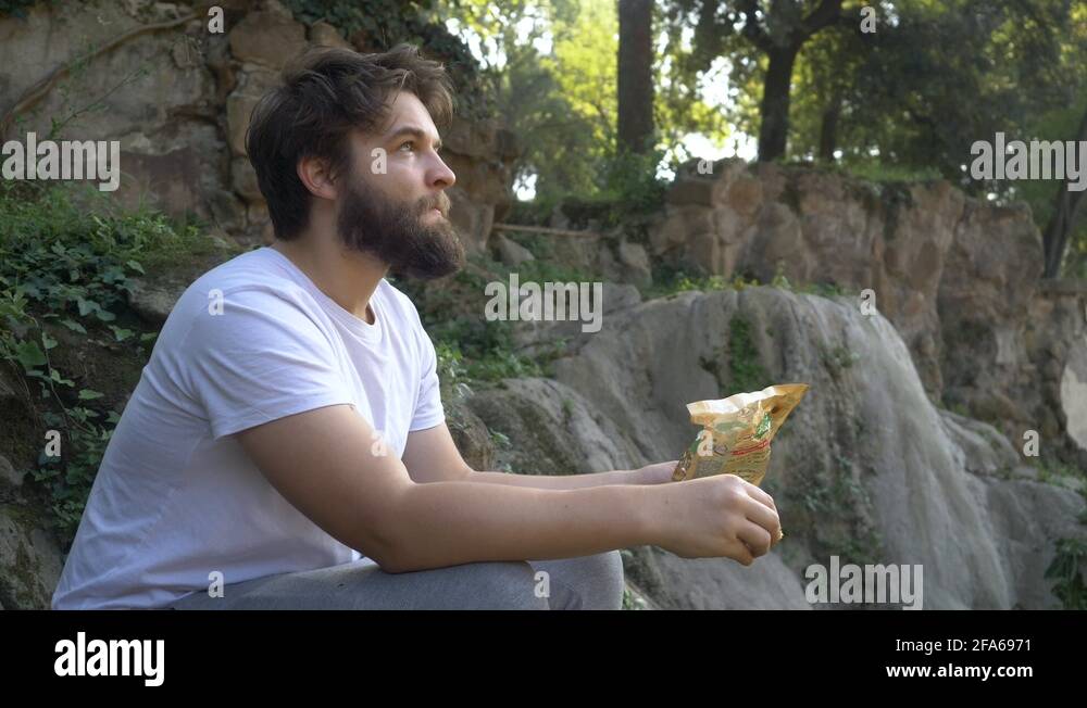 Man eating snack diet Stock Videos & Footage - HD and 4K Video Clips ...