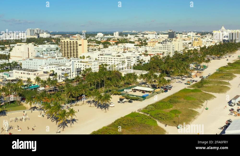 Miami beach drone Stock Videos & Footage - HD and 4K Video Clips - Alamy