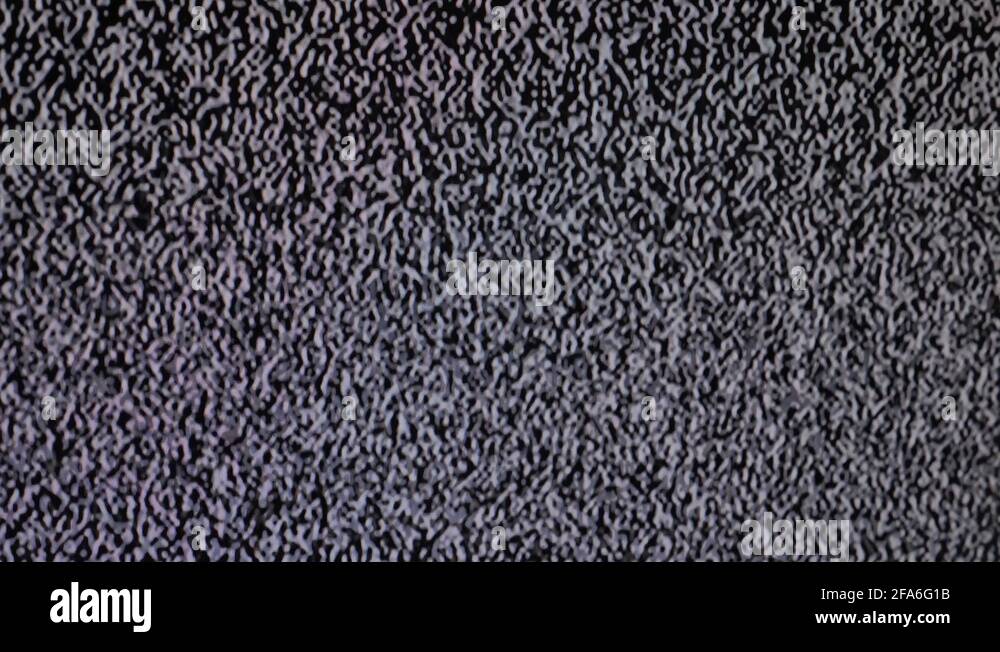 noise tv background. Television screen with static noise caused by bad ...