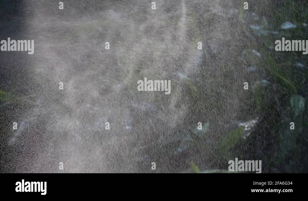 Refraction and dispersion of light in water droplets Stock Videos ...