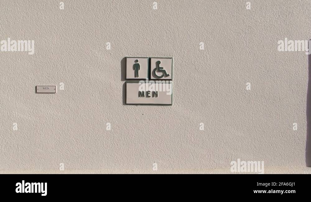 Mens restroom sign Stock Videos & Footage - HD and 4K Video Clips - Alamy