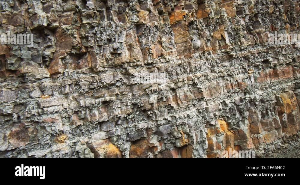 Sedimentary rock texture natural Stock Videos & Footage - HD and 4K ...