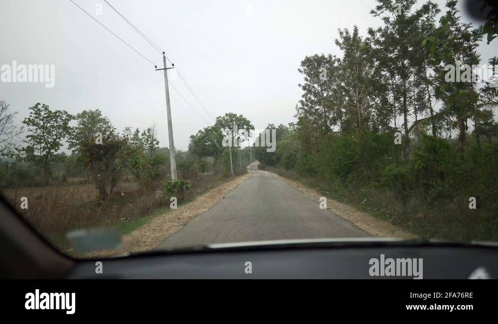 Driving car on empty driving road Stock Videos & Footage - HD and 4K ...