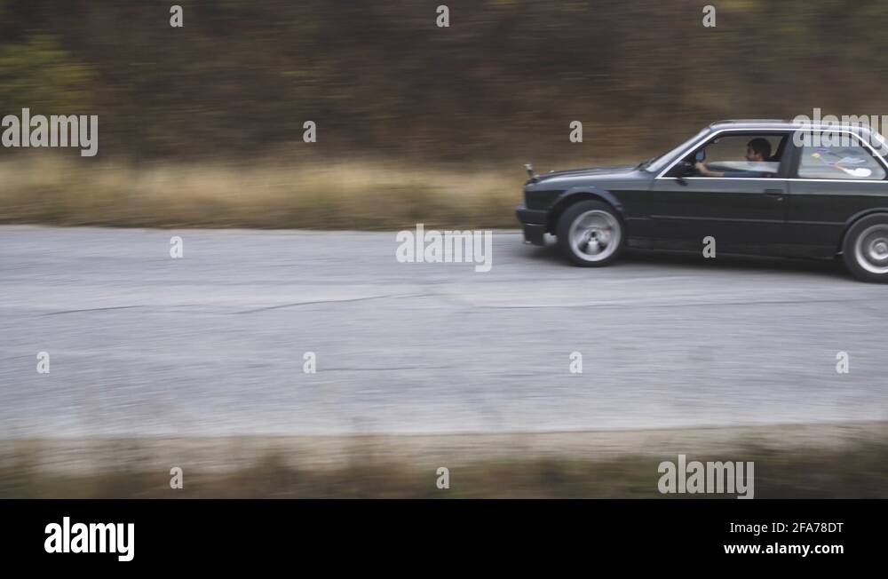 Vintage car driving up hill Stock Videos & Footage - HD and 4K Video ...