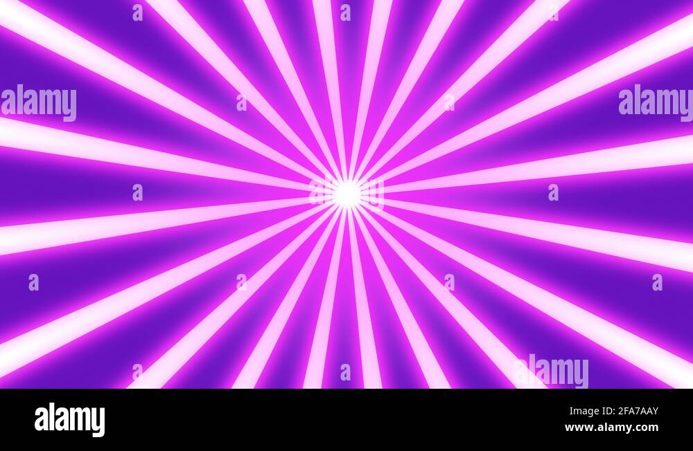 Neon purple Burst background. Comic sunburst vintage style sun Retro ...