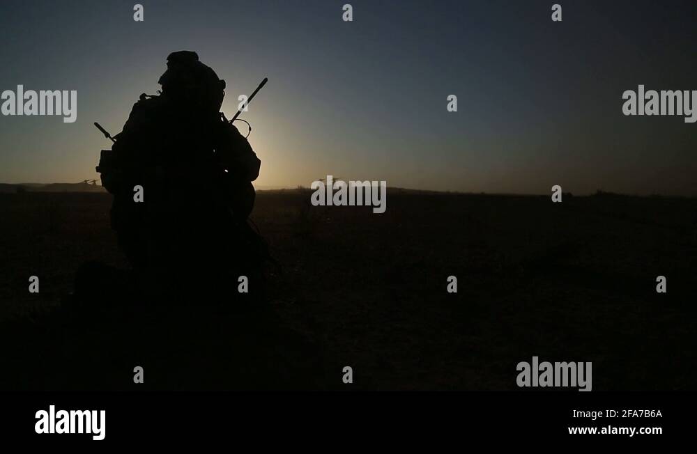 Soldier silhouette iraq Stock Videos & Footage - HD and 4K Video Clips ...