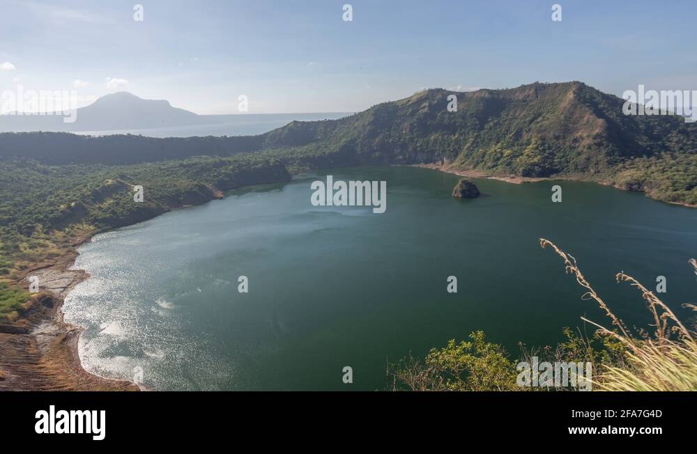 The Taal Volcano is located in the city of Tagaytay, in the Philippines ...